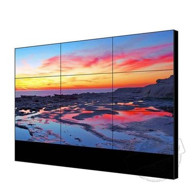 High Definition 46" 1.7mm bezel LCD DID Video wall 3x3 for Seamless ...